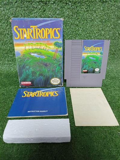 Star Tropics | Item, Box, and Manual | NES