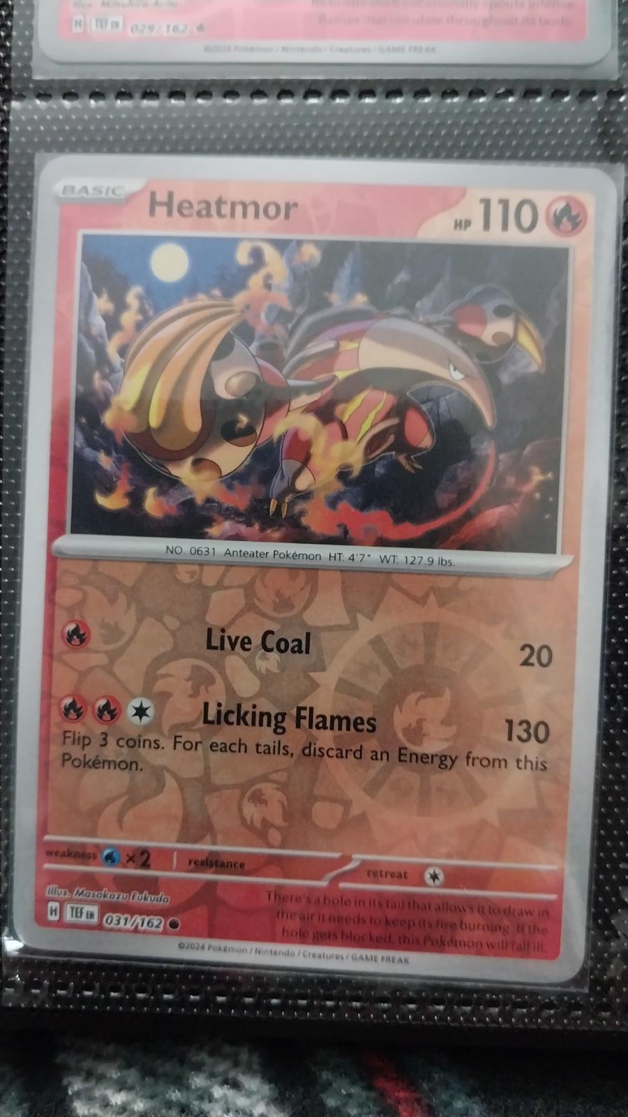 Heatmor [Reverse Holo] #31 Prices | Pokemon Temporal Forces | Pokemon Cards