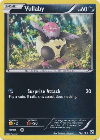 Vullaby [Reverse Holo] #72 Prices | Pokemon Black & White | Pokemon Cards