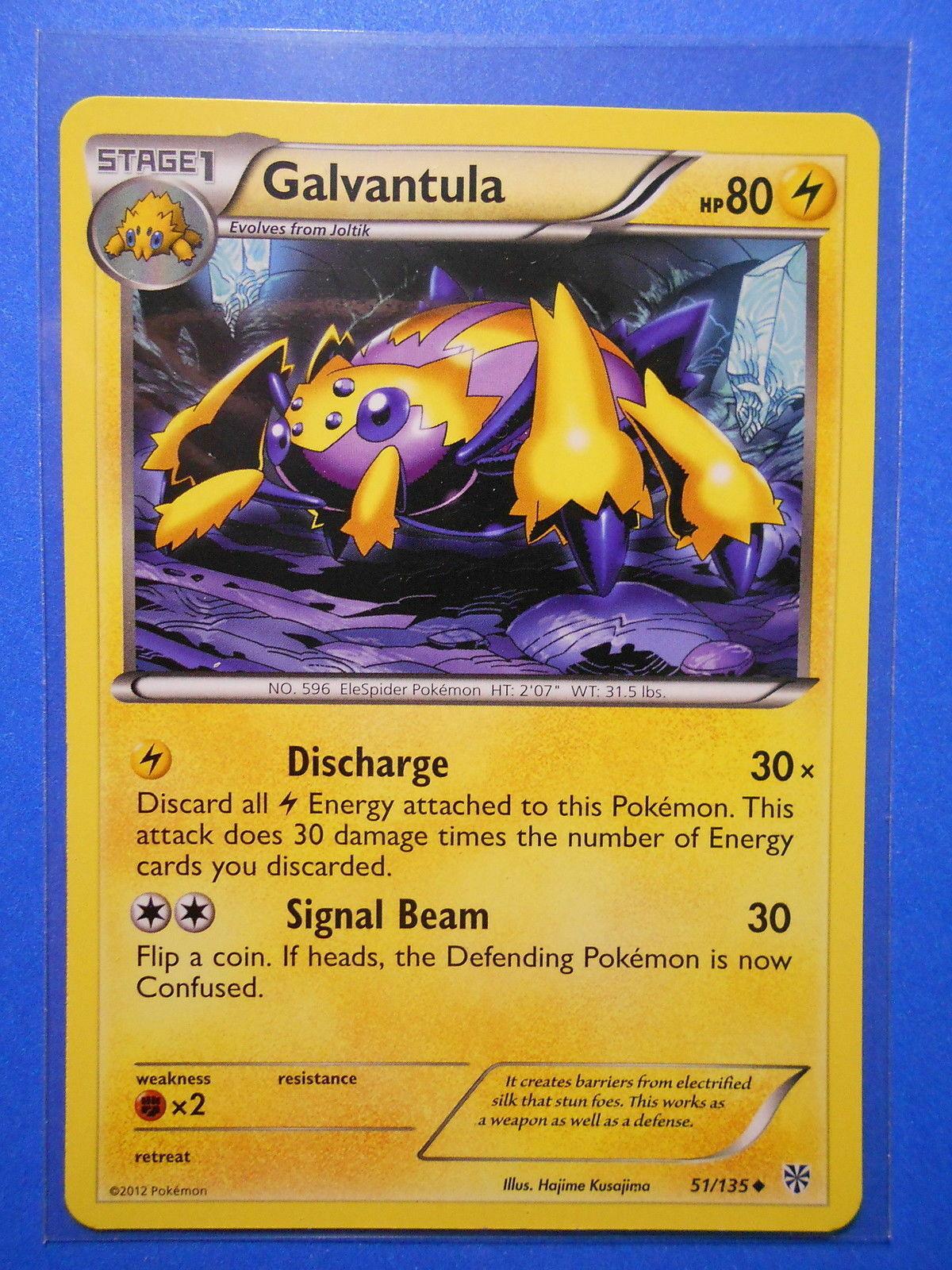 Galvantula #51 Prices | Pokemon Plasma Storm | Pokemon Cards