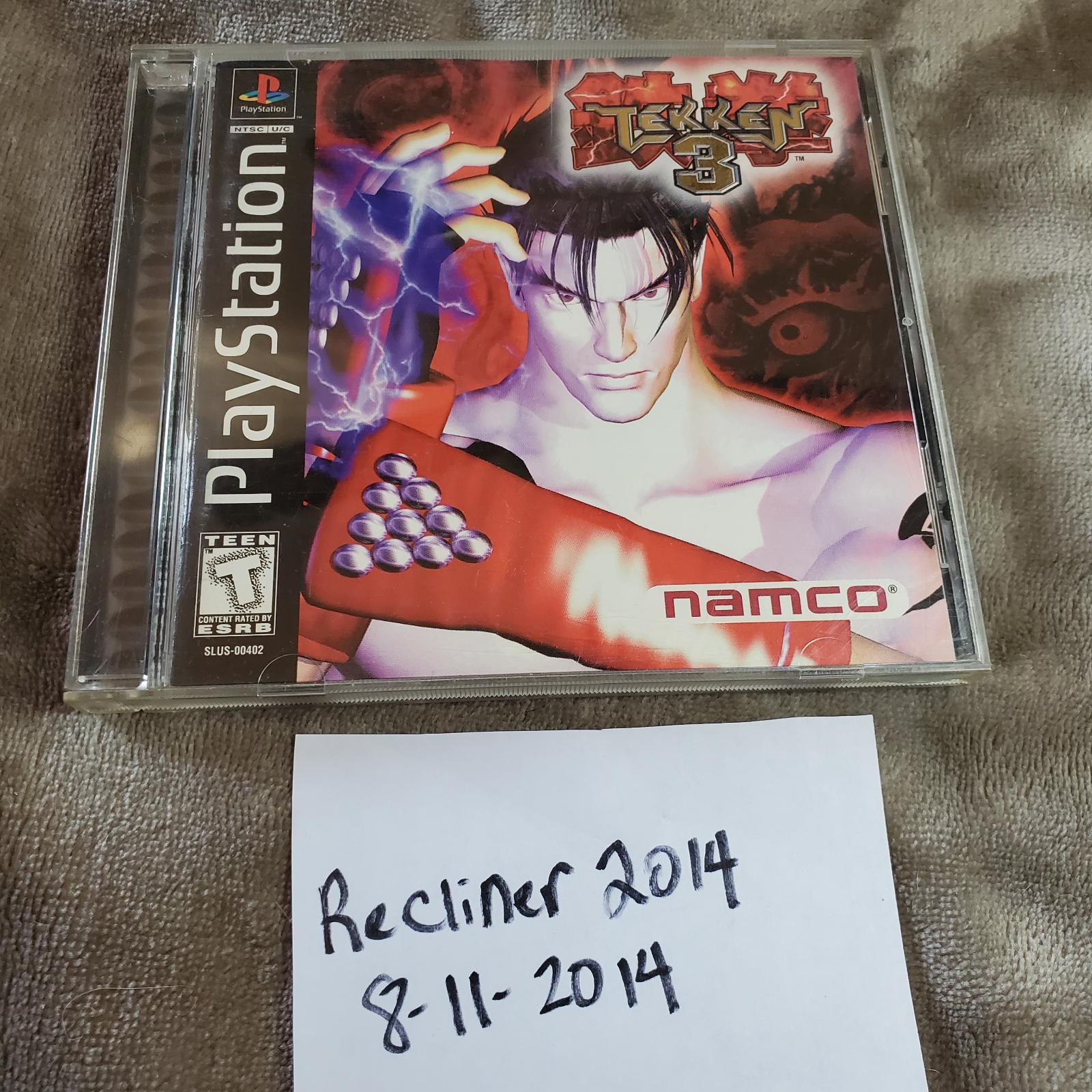 Tekken 3 | Item, Box, and Manual | Playstation