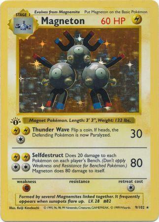 Magneton [1st Edition] #9 Prices | Pokemon Base Set | Pokemon Cards