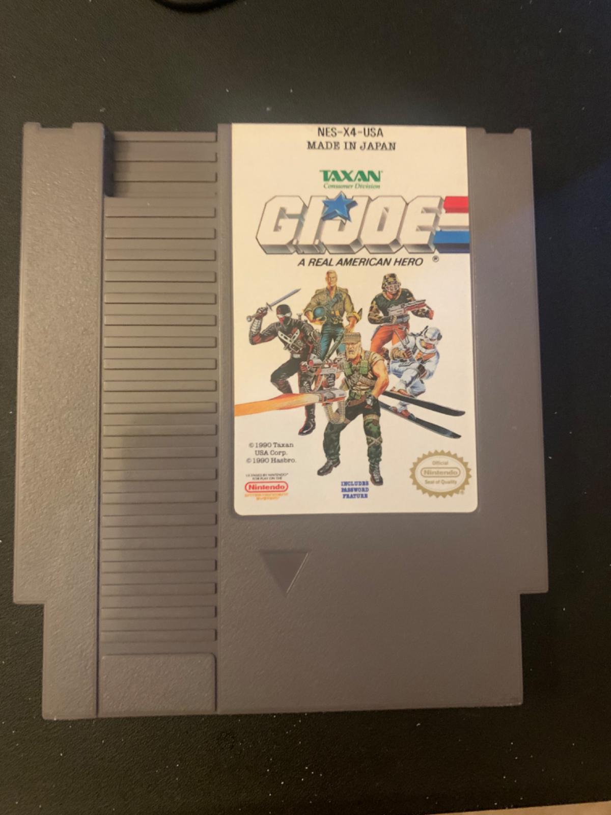 G.I. Joe: A Real American Hero | Item only | NES