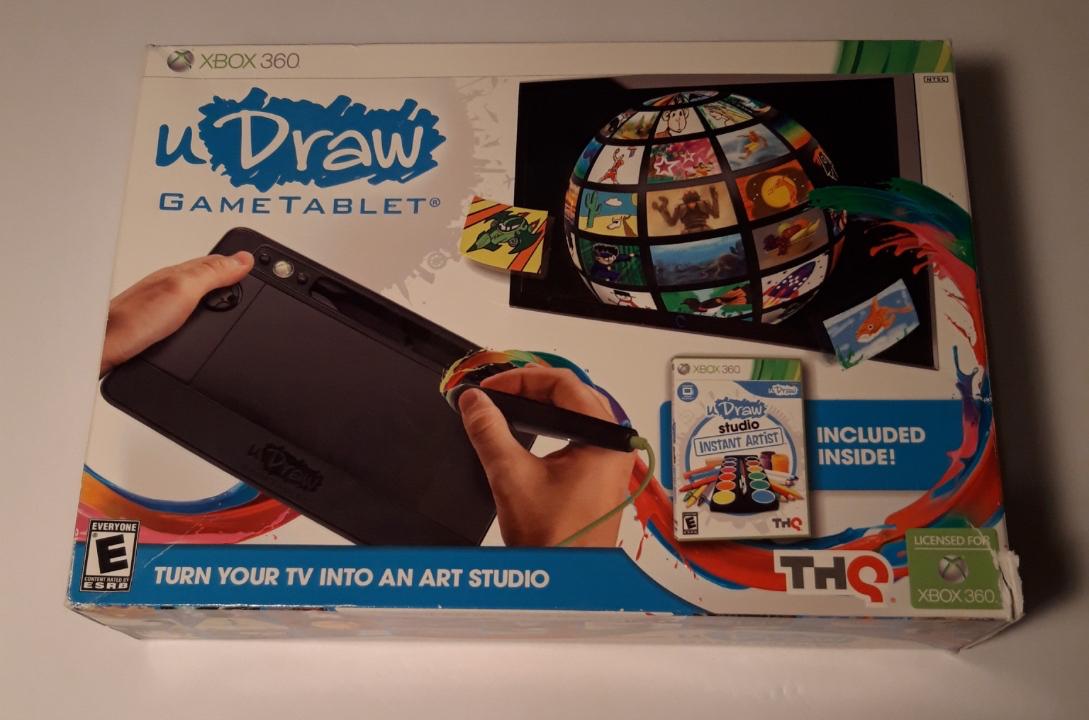 uDraw GameTablet [uDraw Studio: Instant Artist] | Item, Box, and Manual ...
