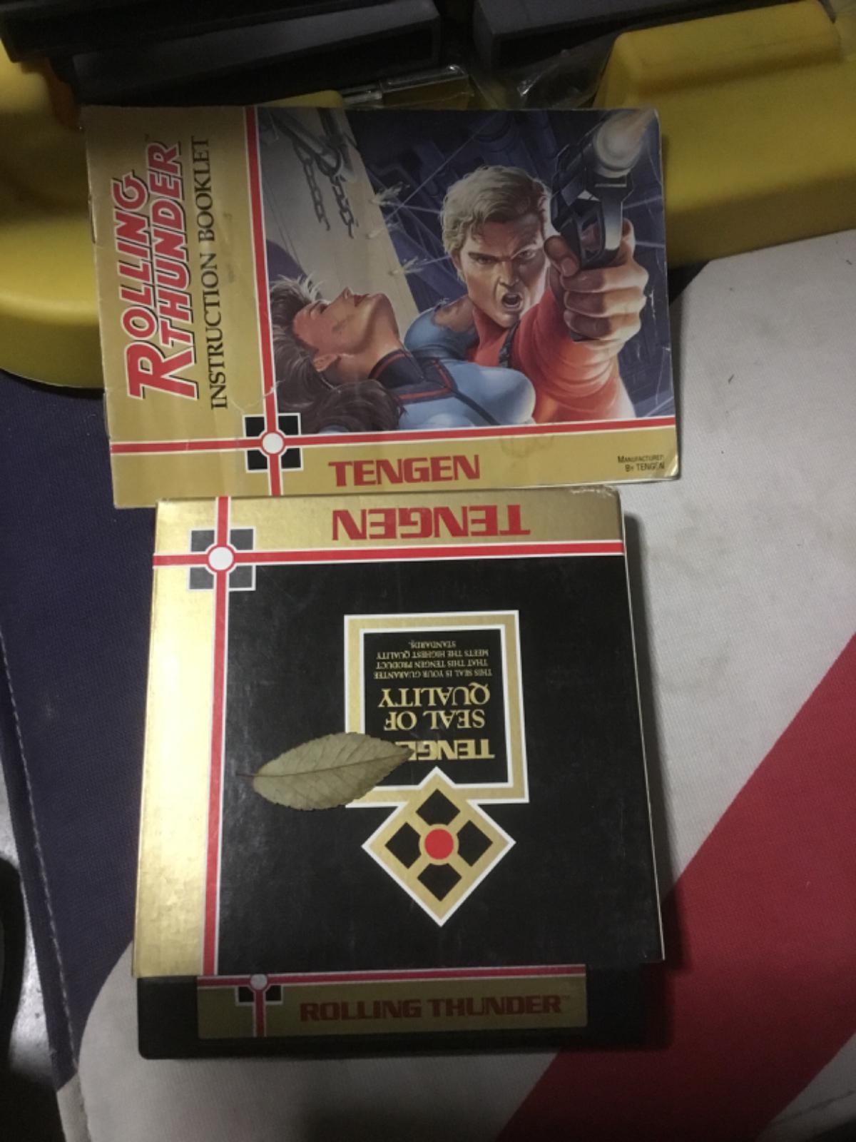 Rolling Thunder | Item and Manual only | NES
