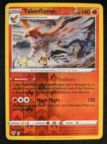 Talonflame [Reverse Holo] | Ungraded | Pokemon Darkness Ablaze