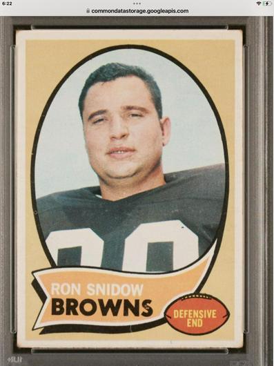 Ron Snidow | Graded 2 | 1970 Topps