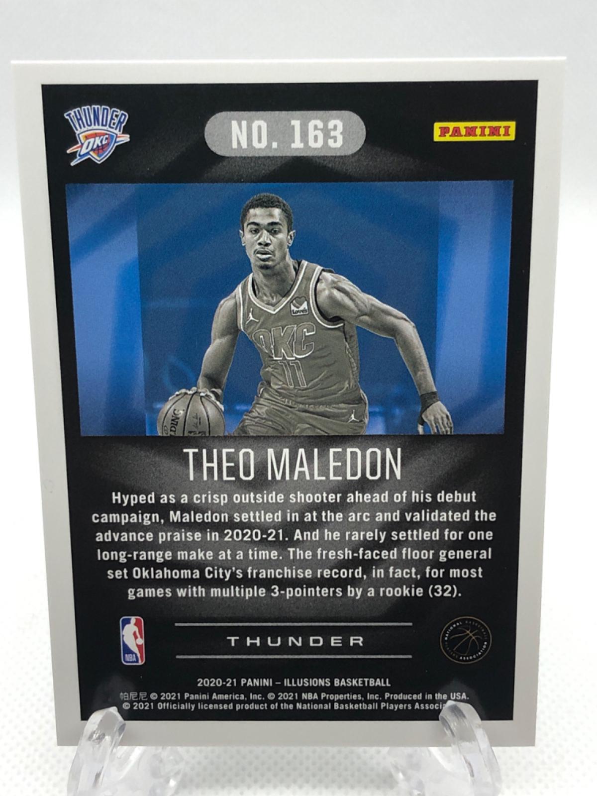 Theo Maledon #163 Prices [Rookie] | 2020 Panini Illusions | Basketball ...