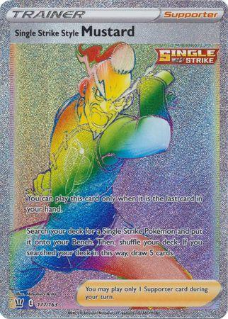 Single Strike Style Mustard #177 Prices | Pokemon Battle Styles ...