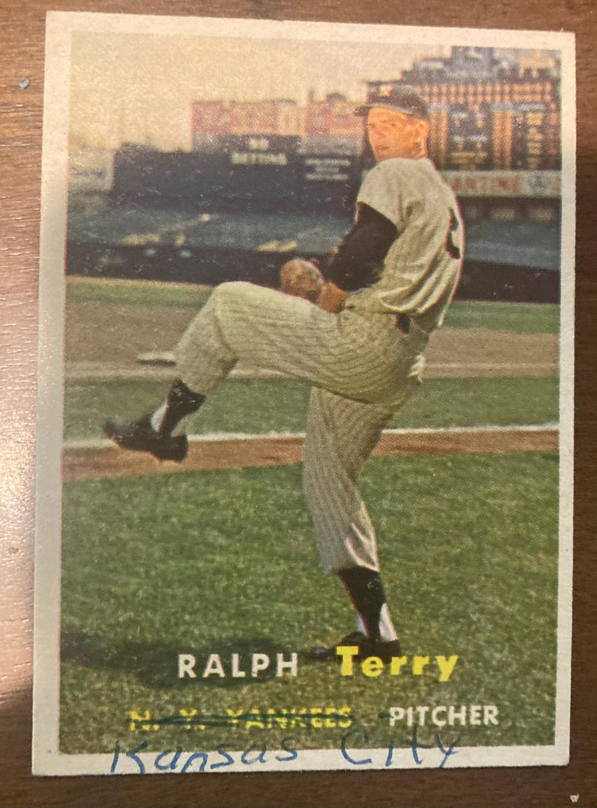 Ralph Terry | Ungraded | 1957 Topps