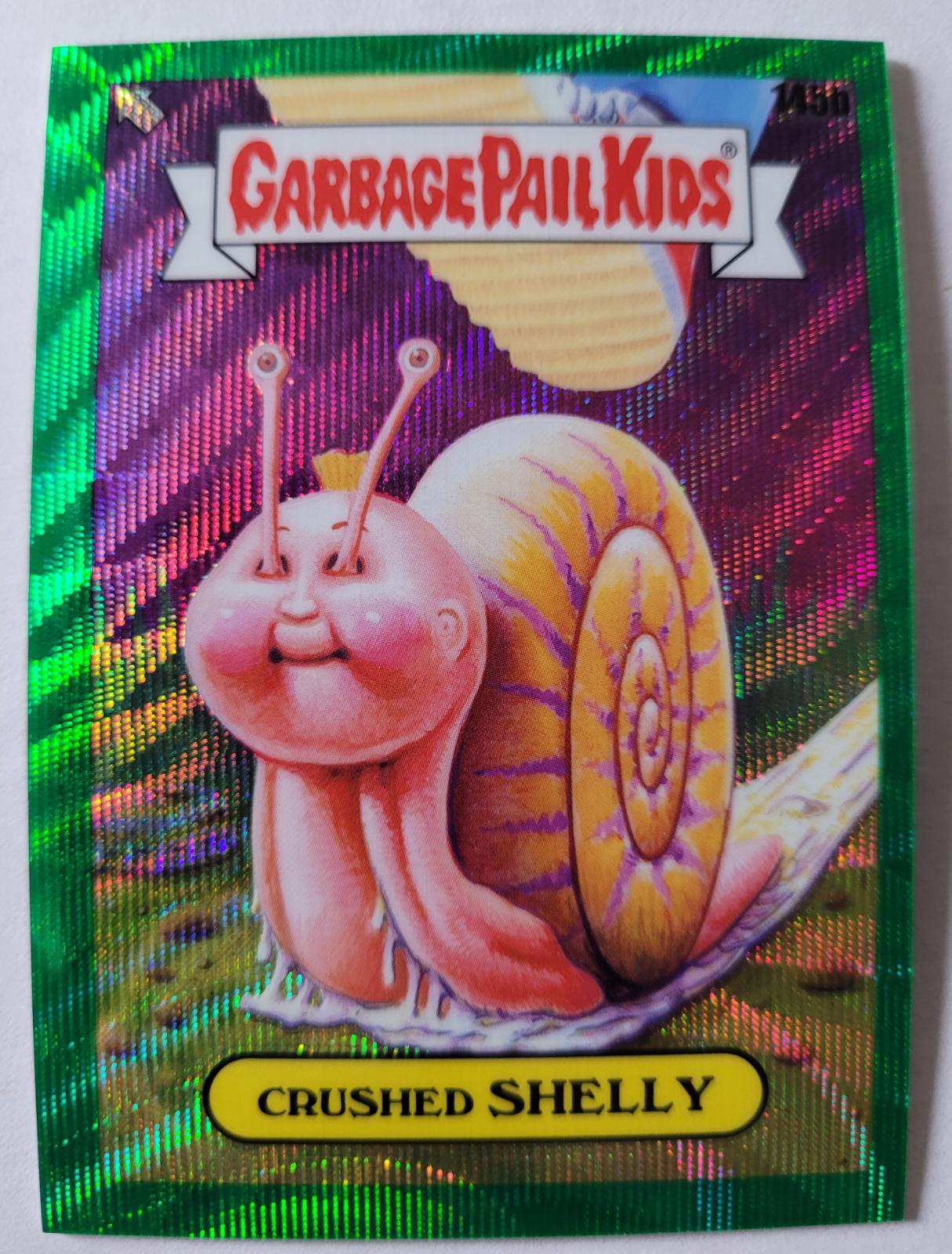 CRUSHED SHELLY [Green Wave] #145b Prices | 2021 Garbage Pail Kids ...
