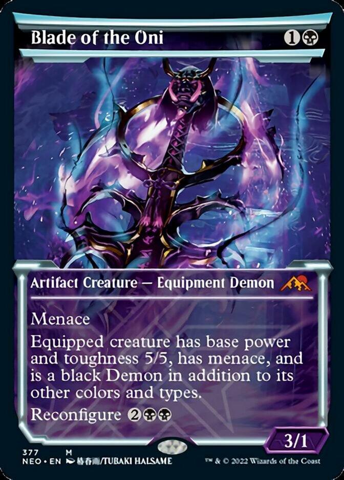 Blade of the Oni #377 Prices | Magic Kamigawa: Neon Dynasty | Magic Cards
