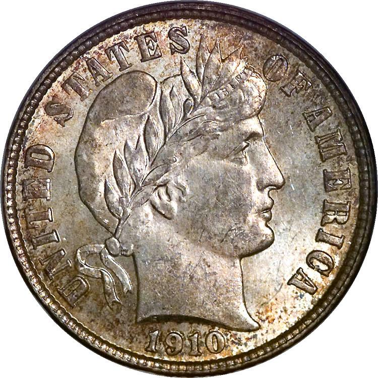 1910 S Barber Dime Prices | Ungraded, NGC, PCGS Values