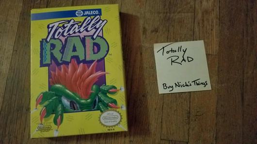 Totally Rad | Item, Box, and Manual | NES