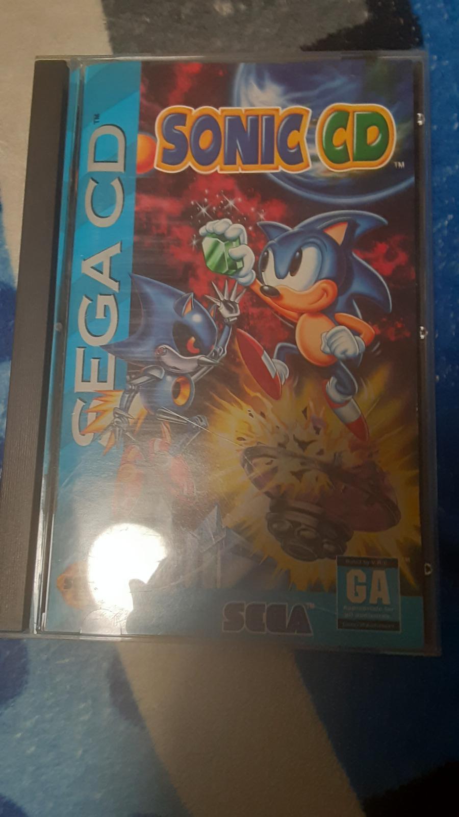 Sonic CD | Item, Box, and Manual | Sega CD