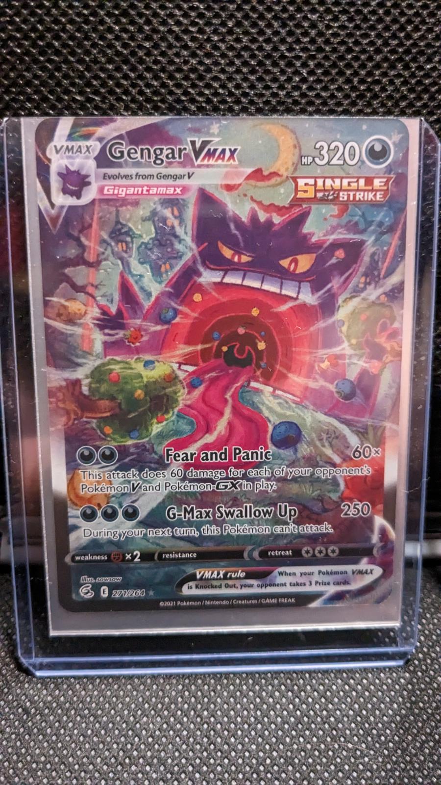 Gengar VMAX | Ungraded | Pokemon Fusion Strike