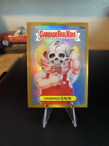 UNZIPPED ZACK [Gold] #132b Prices | 2021 Garbage Pail Kids Chrome | GPK ...
