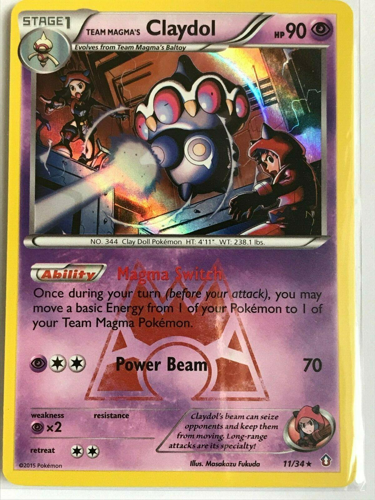 Team Magma's Claydol #11 Prices | Pokemon Double Crisis | Pokemon Cards