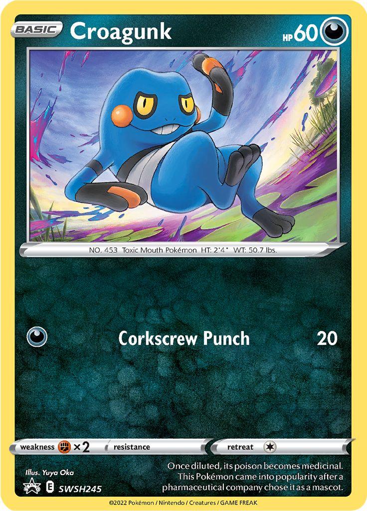 Croagunk #SWSH245 Prices | Pokemon Promo | Pokemon Cards
