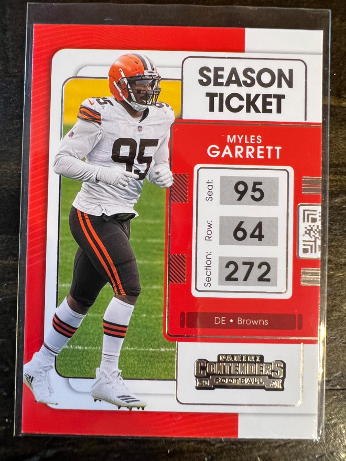 Myles Garrett | Ungraded | 2021 Panini Contenders