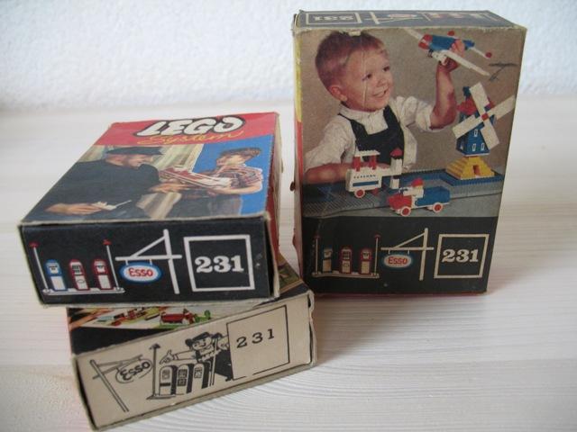 Esso Pumps/Sign #231 LEGO Set Prices | New, Boxed, Loose Values