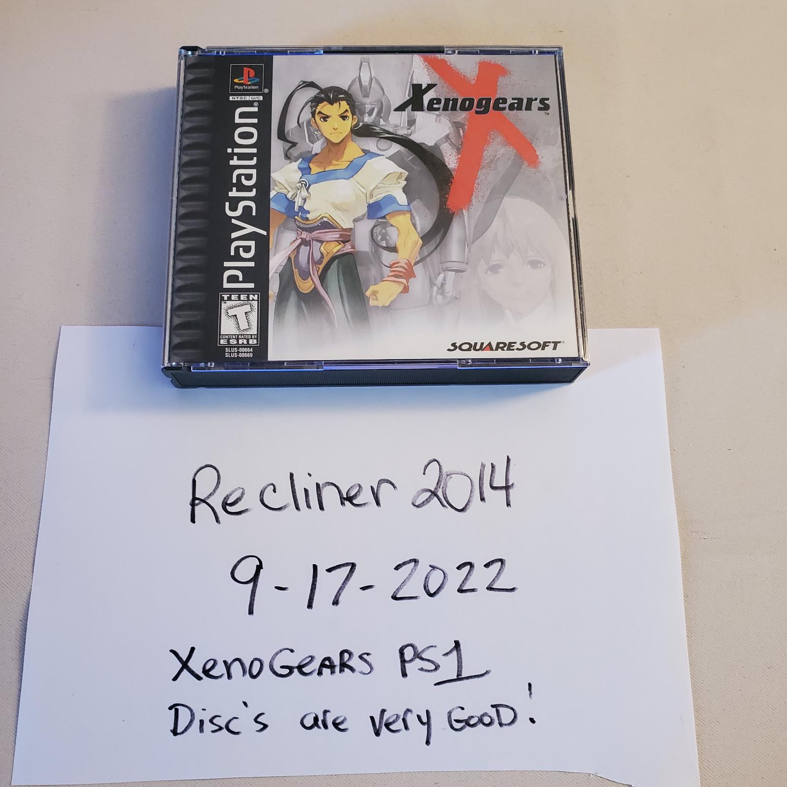 Xenogears | Item, Box, and Manual | Playstation