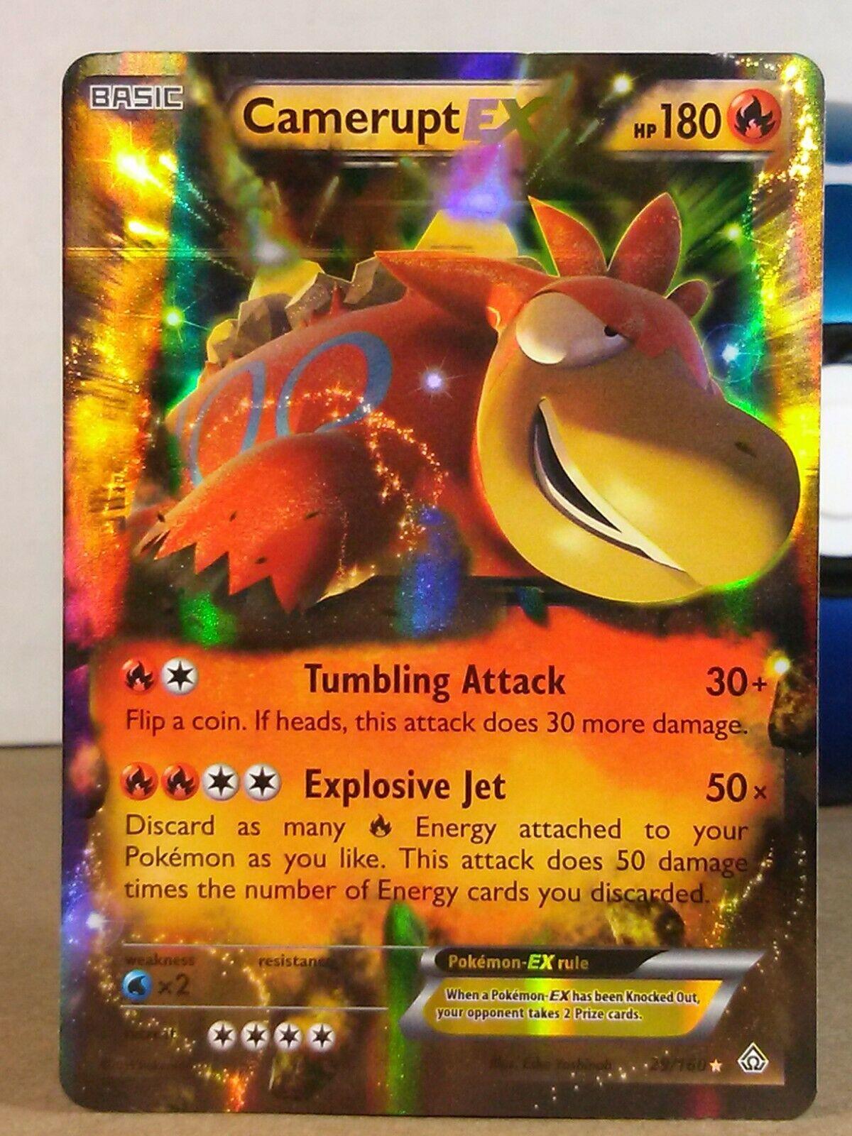 Camerupt EX #29 Prices | Pokemon Primal Clash | Pokemon Cards