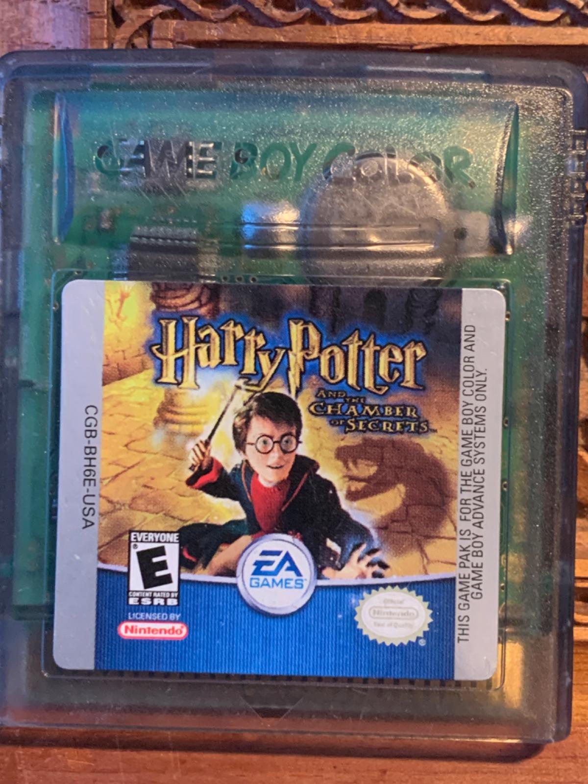 Harry Potter Chamber of Secrets | Item only | GameBoy Color
