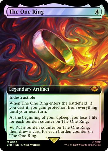 The One Ring [Extended Art Foil] #380 Prices | Magic Lord of the Rings ...