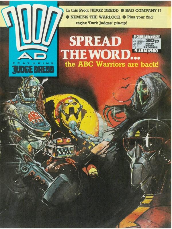 2000 AD #556 (1988) Prices | 2000 AD Series