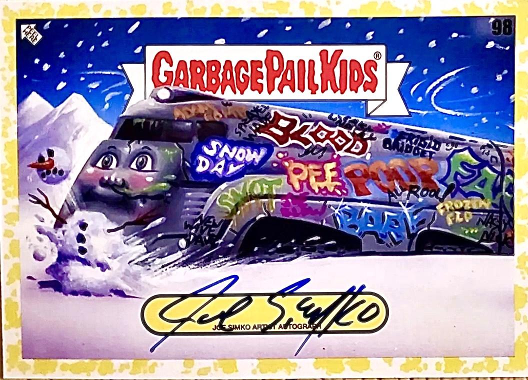 Snow Pierce [Gold Autograph] #98 Prices | Garbage Pail Kids ...