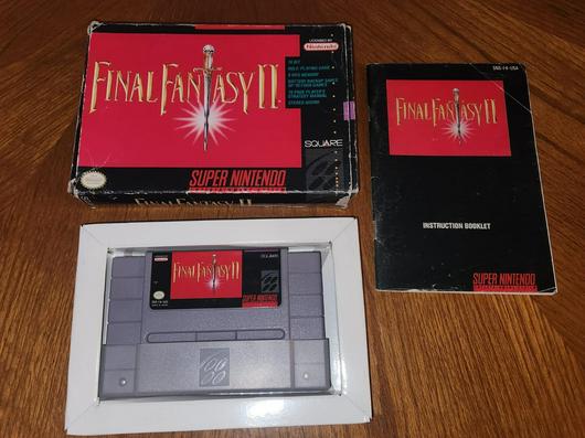 Final Fantasy II | Item, Box, and Manual | Super Nintendo