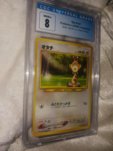 Sentret | Graded 8 | Pokemon Japanese Gold, Silver, New World