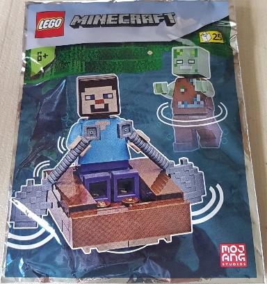Steve with Drowned #662205 LEGO Set Prices | New, Boxed, Loose Values