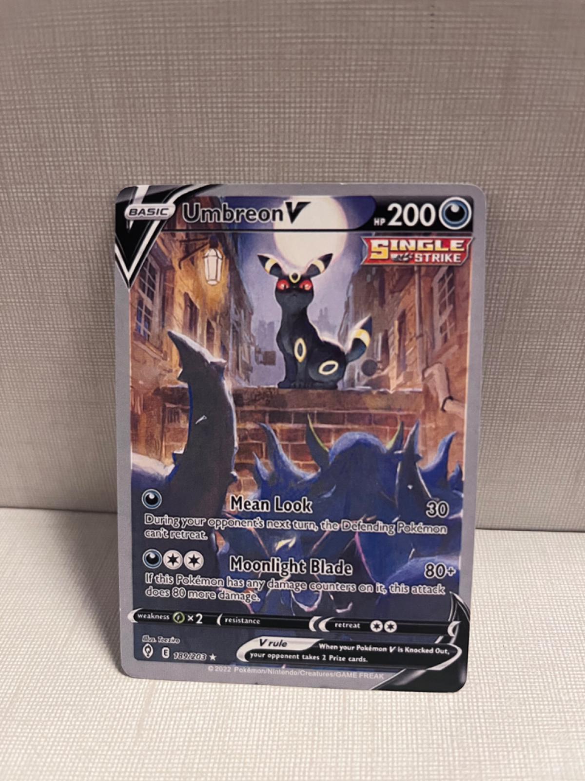 Umbreon V | Ungraded | Pokemon Evolving Skies