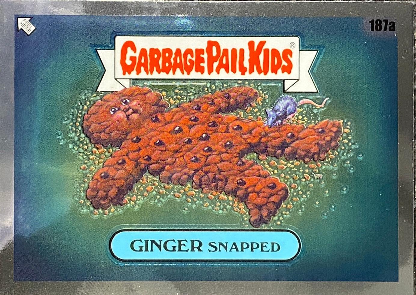 GINGER Snapped #187a Prices | 2022 Garbage Pail Kids Chrome | GPK Cards