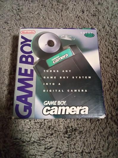 Gameboy Camera [Green] | Item, Box, and Manual | GameBoy