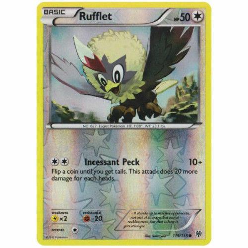Rufflet [Reverse Holo] #115 Prices | Pokemon Plasma Storm | Pokemon Cards