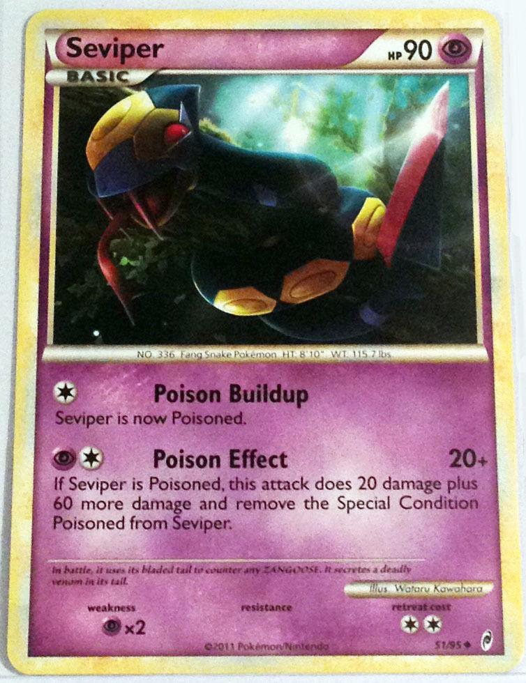 Seviper #51 Prices | Pokemon Call of Legends | Pokemon Cards