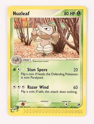Nuzleaf #49 Prices | Pokemon Sandstorm | Pokemon Cards