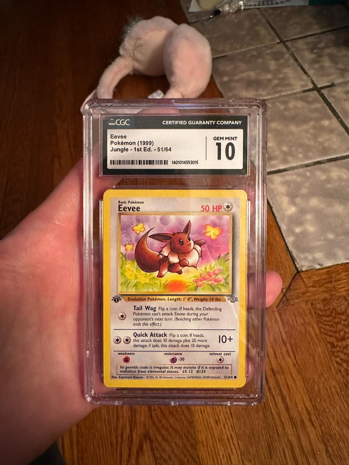 Eevee [1st Edition] | Graded 10 | Pokemon Jungle