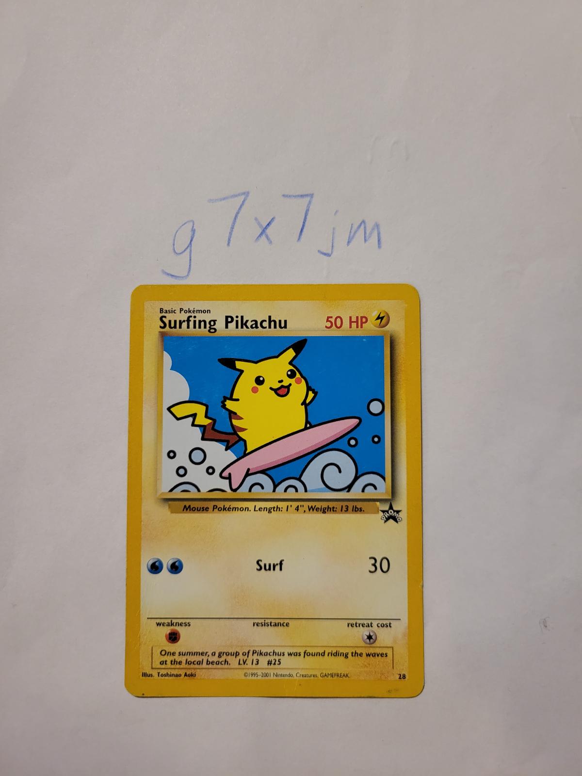 Surfing Pikachu | Ungraded | Pokemon Promo
