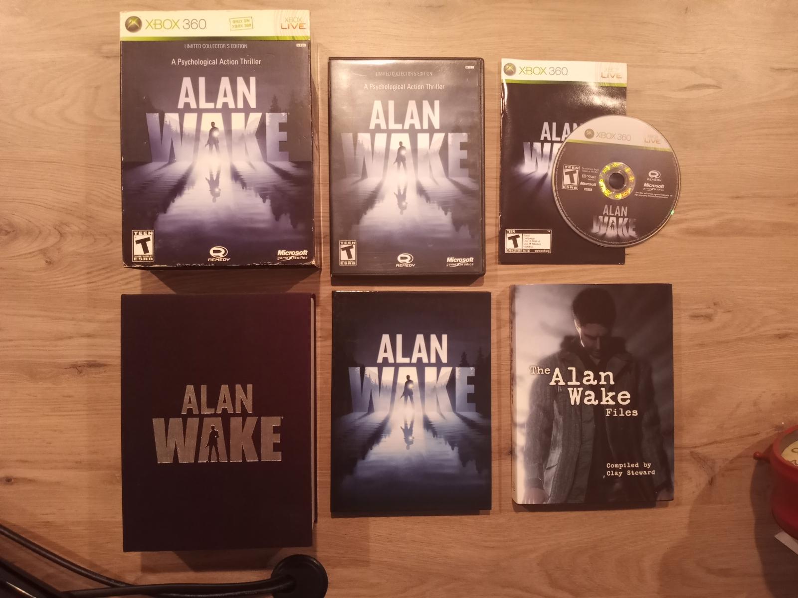 Alan Wake Limited Edition | Item, Box, and Manual | Xbox 360