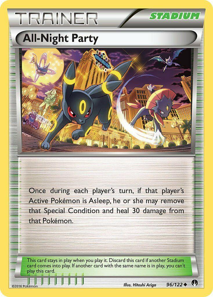 All-Night Party #96 Prices | Pokemon BREAKpoint | Pokemon Cards