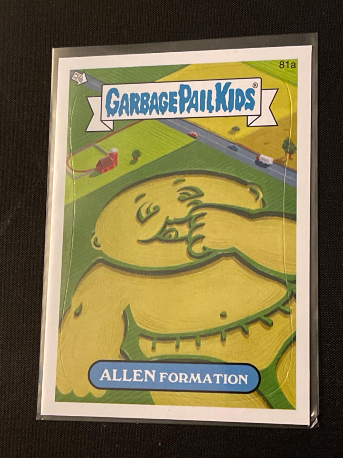 ALLEN Formation #81a Prices | 2013 Garbage Pail Kids Mini | Garbage ...