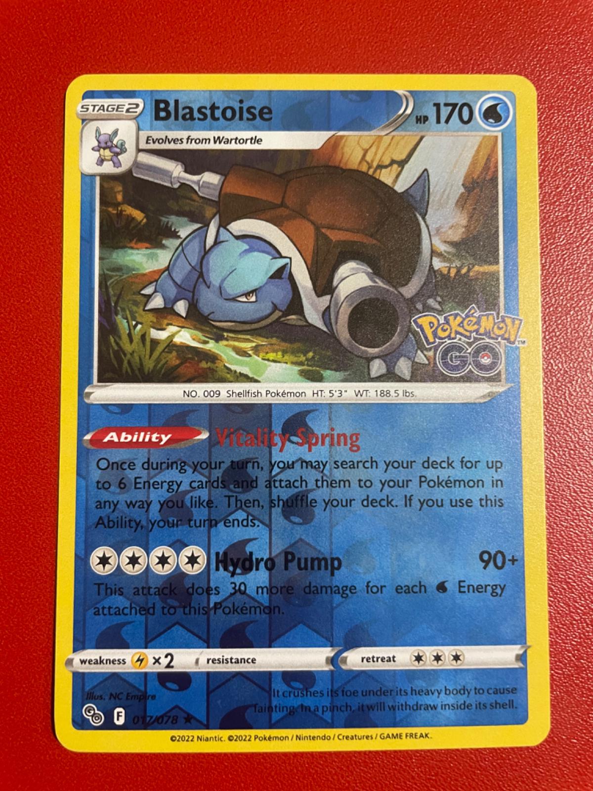 Blastoise [Holo] | Ungraded | Pokemon Go