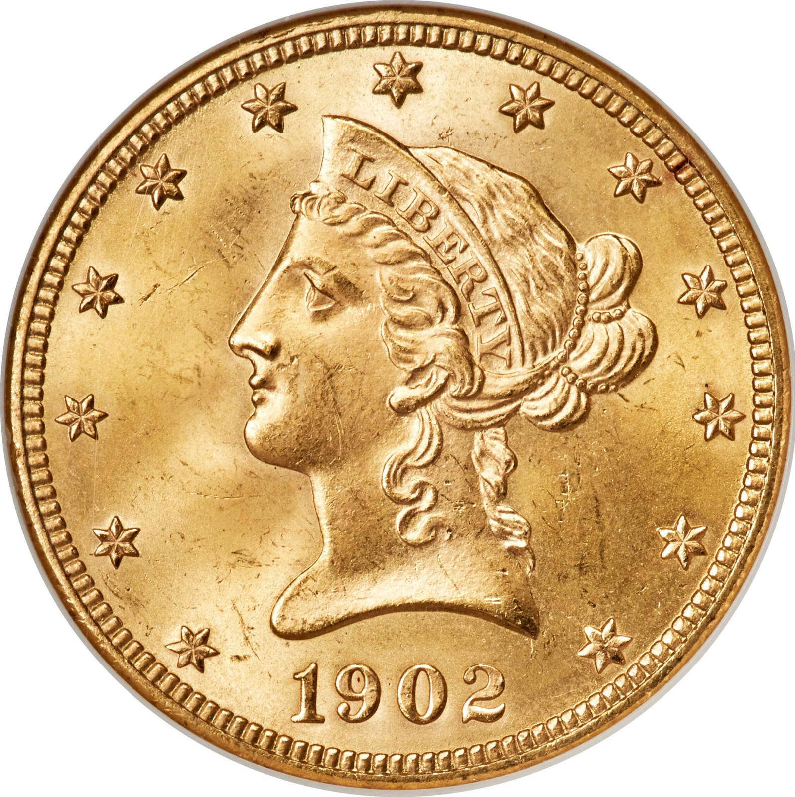 1902 [PROOF] Liberty Head Gold Eagle Prices | Ungraded, NGC, PCGS Values