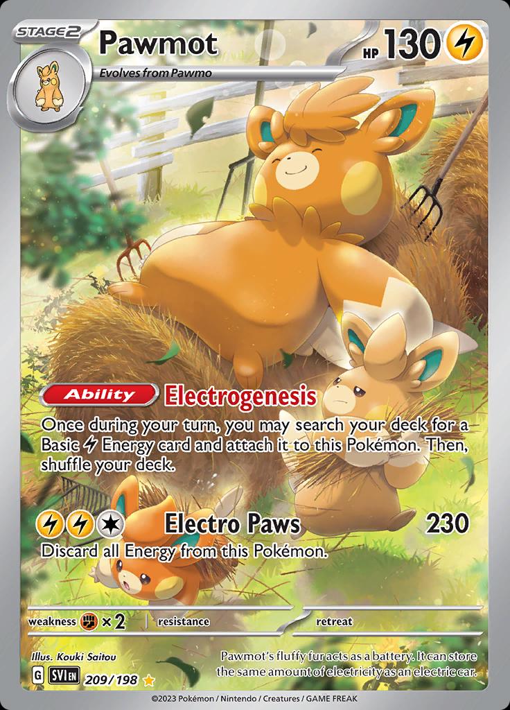 Pawmot #209 Prices | Pokemon Scarlet & Violet | Pokemon Cards