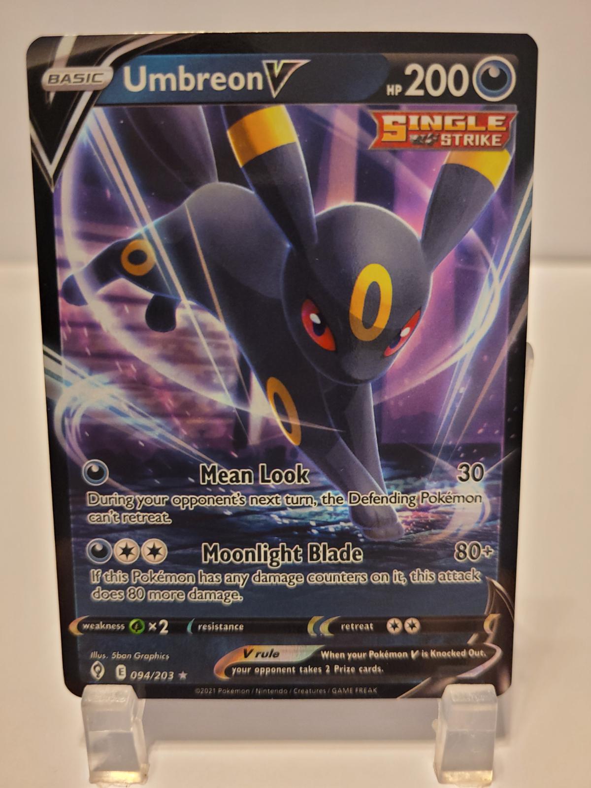 Umbreon V | Ungraded | Pokemon Evolving Skies