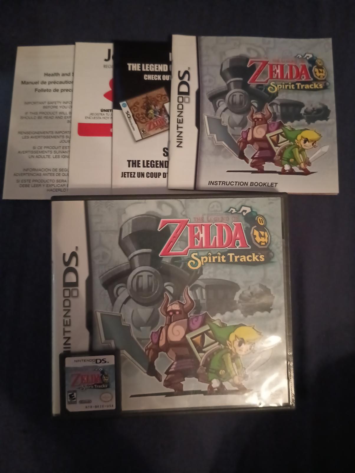 Zelda Spirit Tracks | Item, Box, and Manual | Nintendo DS